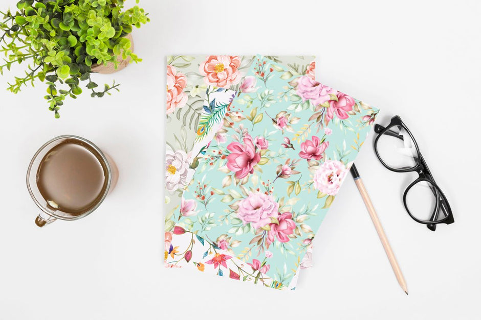 Floral Notebook Set